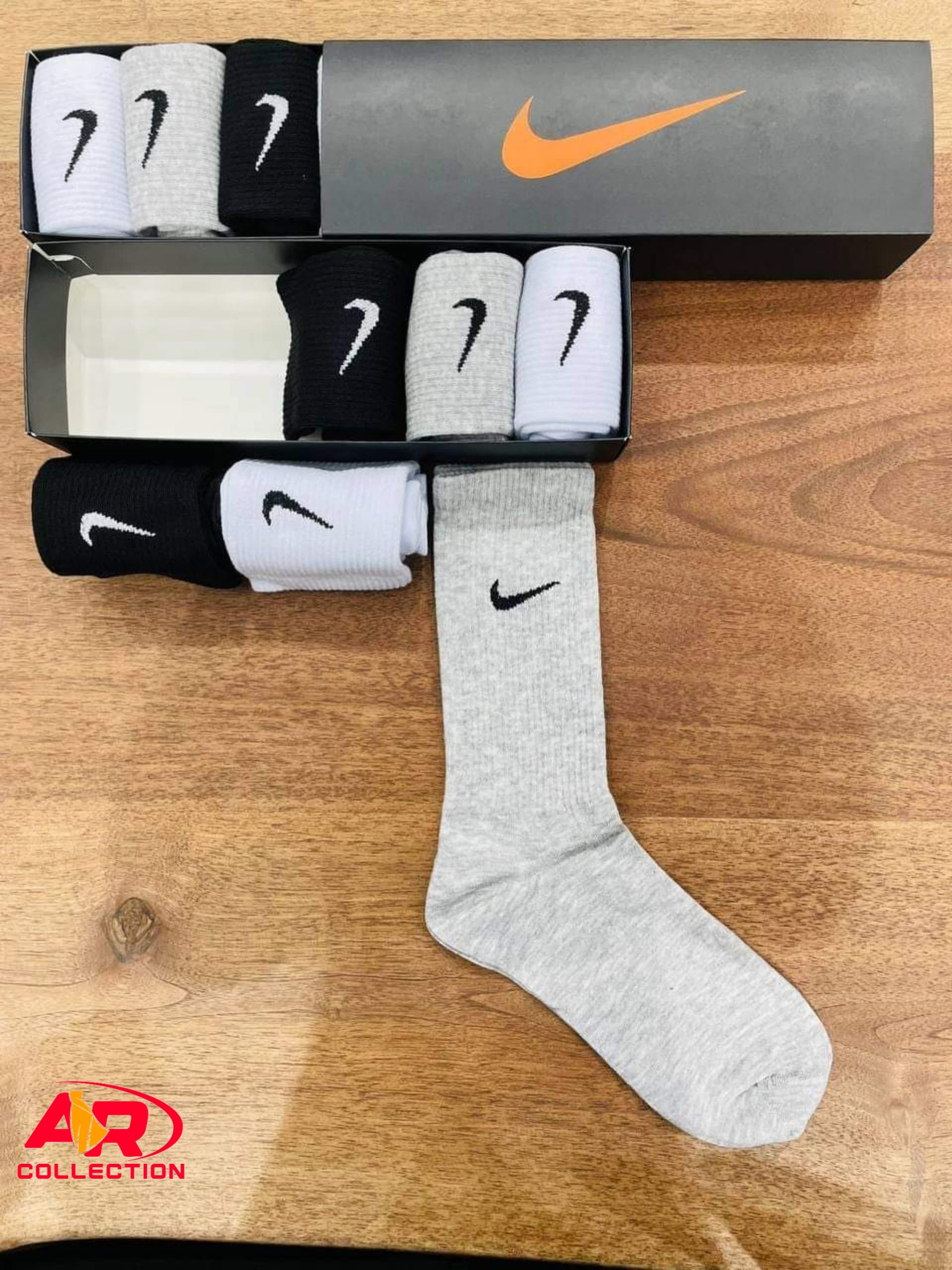 Long Size Socks Combo Pack (6 Pair in 1 Box) || 1004