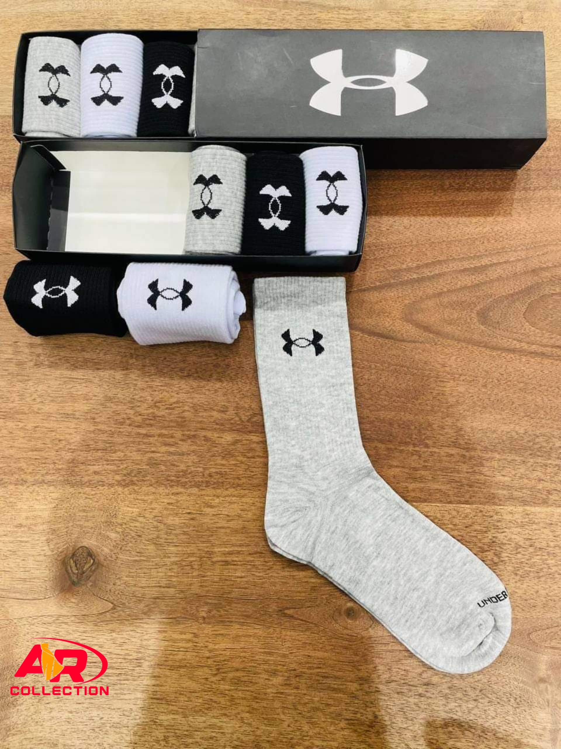Long Size Socks Combo Pack (6 Pair in 1 Box) || 1006