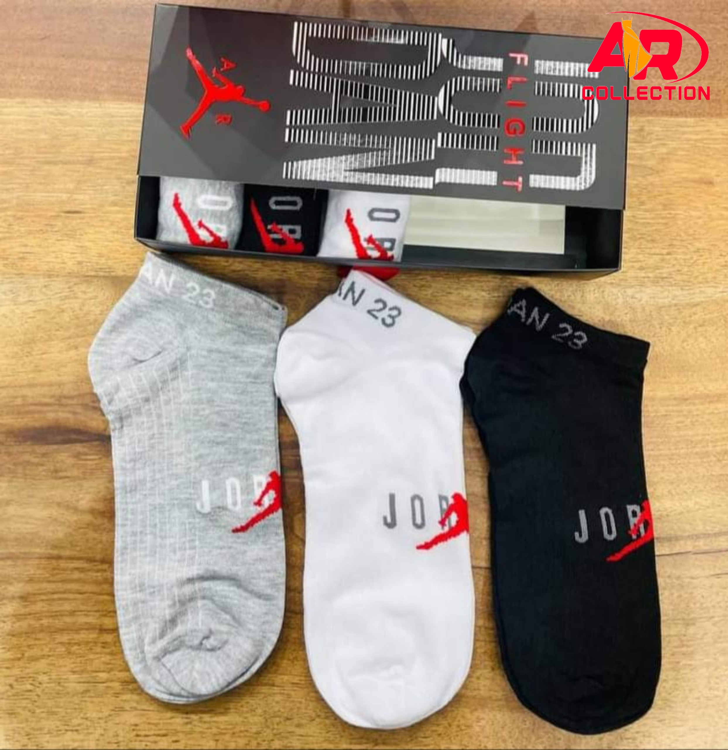 Ankle Socks Combo Pack (6 Pair in 1 Box) || 1023