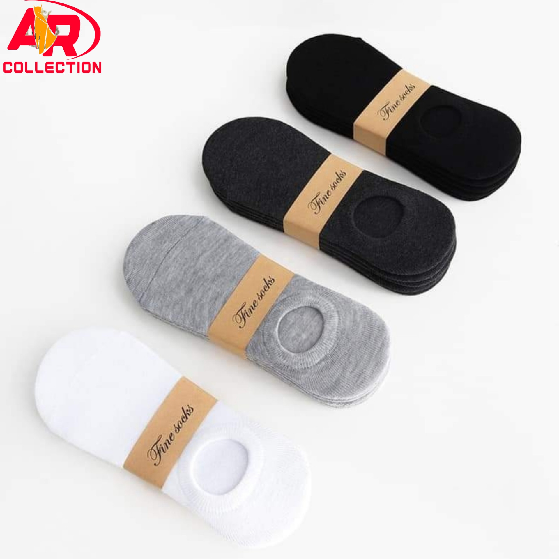 Loafer Socks Combo Pack (6 Pair in 1 Box) || 1119